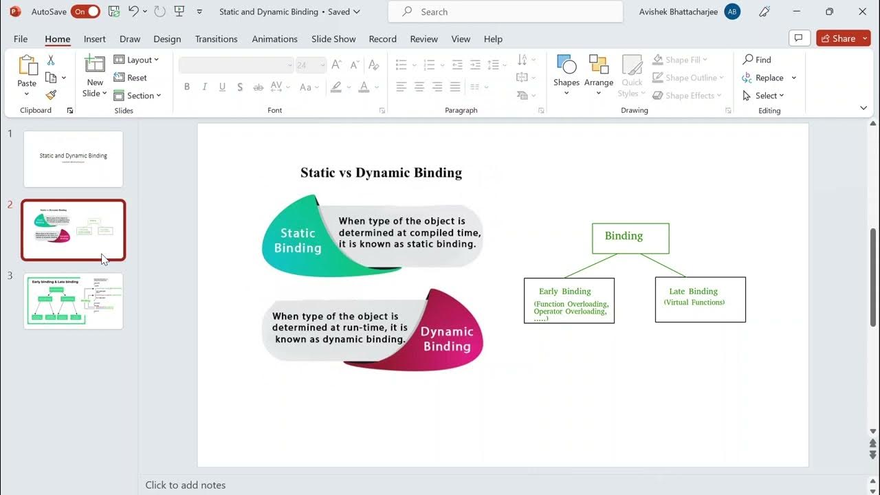 #17 Dynamic Binding || Late Binding - Static Binding || Early Binding #oops - YouTube