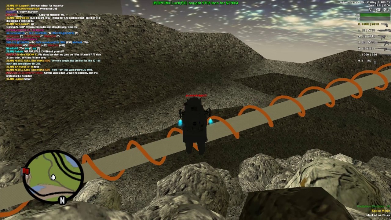 MTA: San Andreas [CIT2] - Job Tutorial: Space Miner [remastered ...