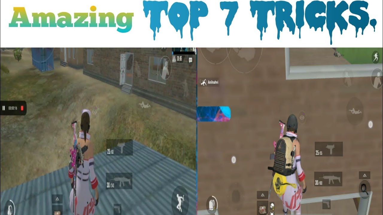 Top 7 Tricks Of Pubg Lite || Pubg Lite 7 Tricks || Pubg Mobile Lite ...