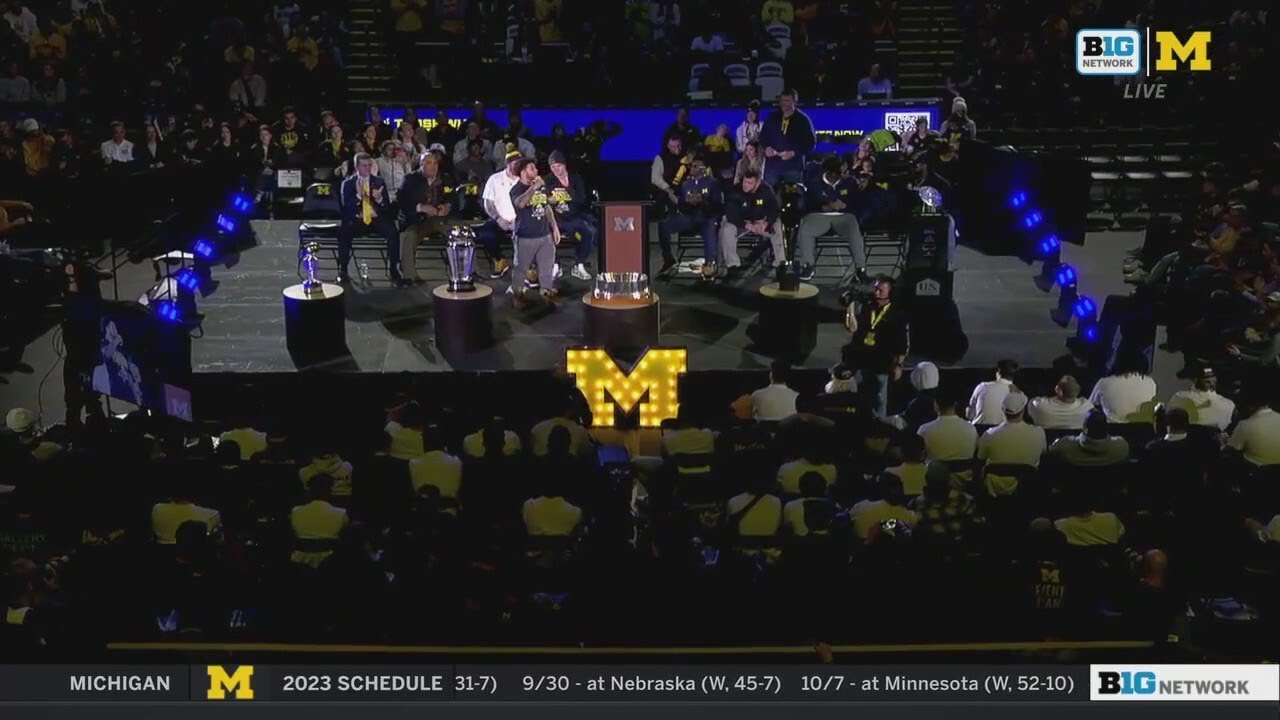 Highlights of Michigan's National Championship Celebration - YouTube
