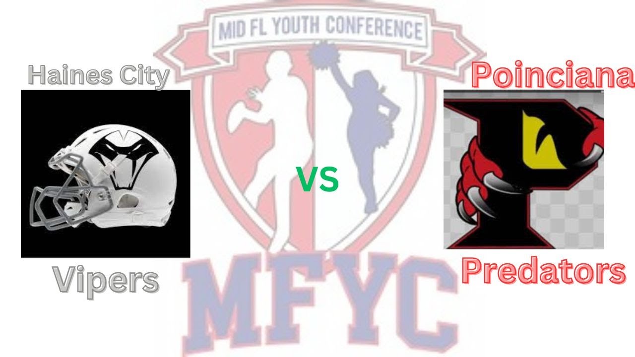 🚨🔥🏈 PW Haines City Vipers vs Poinciana Predators - YouTube