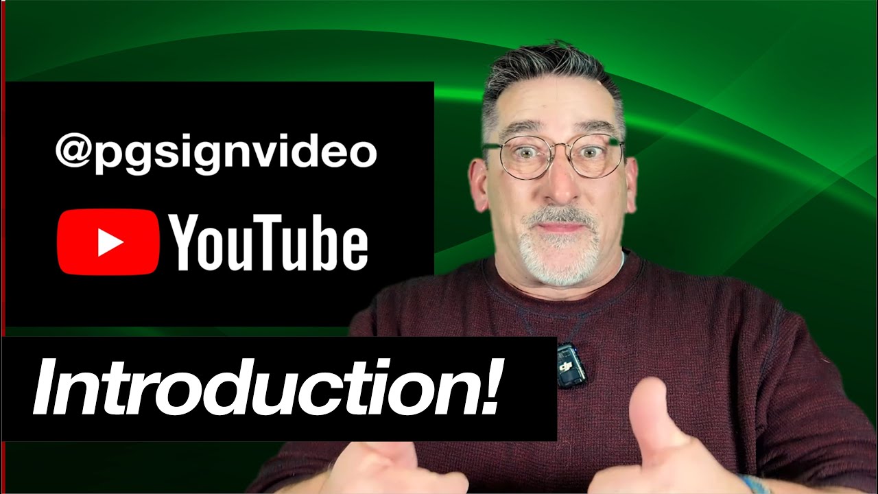 PG Sign Video Introduction - YouTube