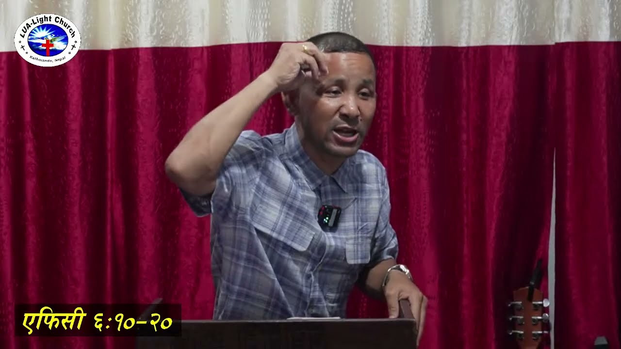 Rev.Ps.Bedu Lopchna || Word of God || Fasting Prayer Service || LUA Light Church - YouTube