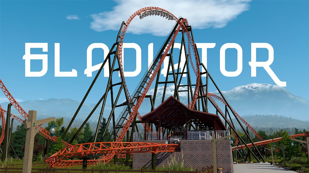 Gladiator - NoLimits 2 (Mack Rides Hypercoaster) - YouTube