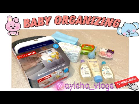 BABY ORGANIZING. KICHKINTOYLAR UCHUN TARTIBLI SAVATCHA🧺 #ayisha_vlogs #nursery #organization