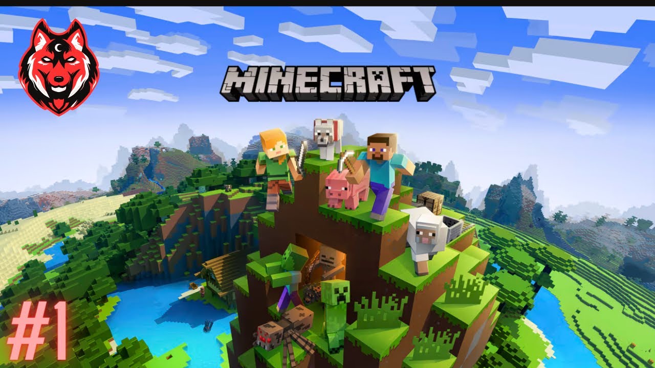 MINECRAFT MOBILE EDITION|GAMEPLAY#1|GETTING USED TO EXPLORING MY ...