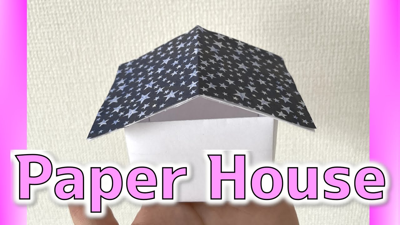 How to make Mini house from Paper - Papercraft Free Toy for kids - YouTube
