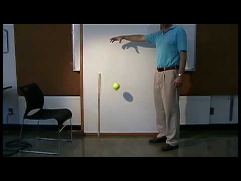 Slow-motion Ball Drop (Softball) - YouTube