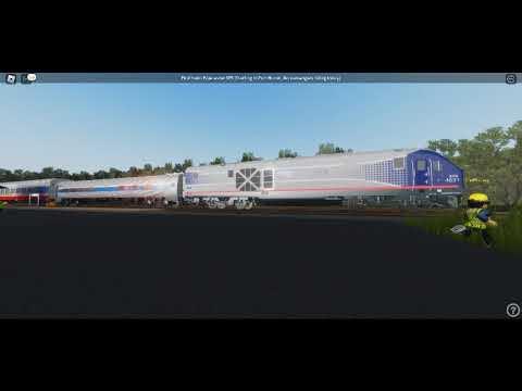 ROBLOX Railfanning at Amtrak Michigan Services S29E03: Amtrak Blue Water 365 at Lapeer - YouTube