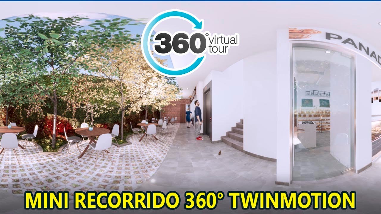 🌀 Mini Recorrido Virtual - Twinmotion 2021 Video 360° RENDER ¿Tutorial Video 360? - YouTube