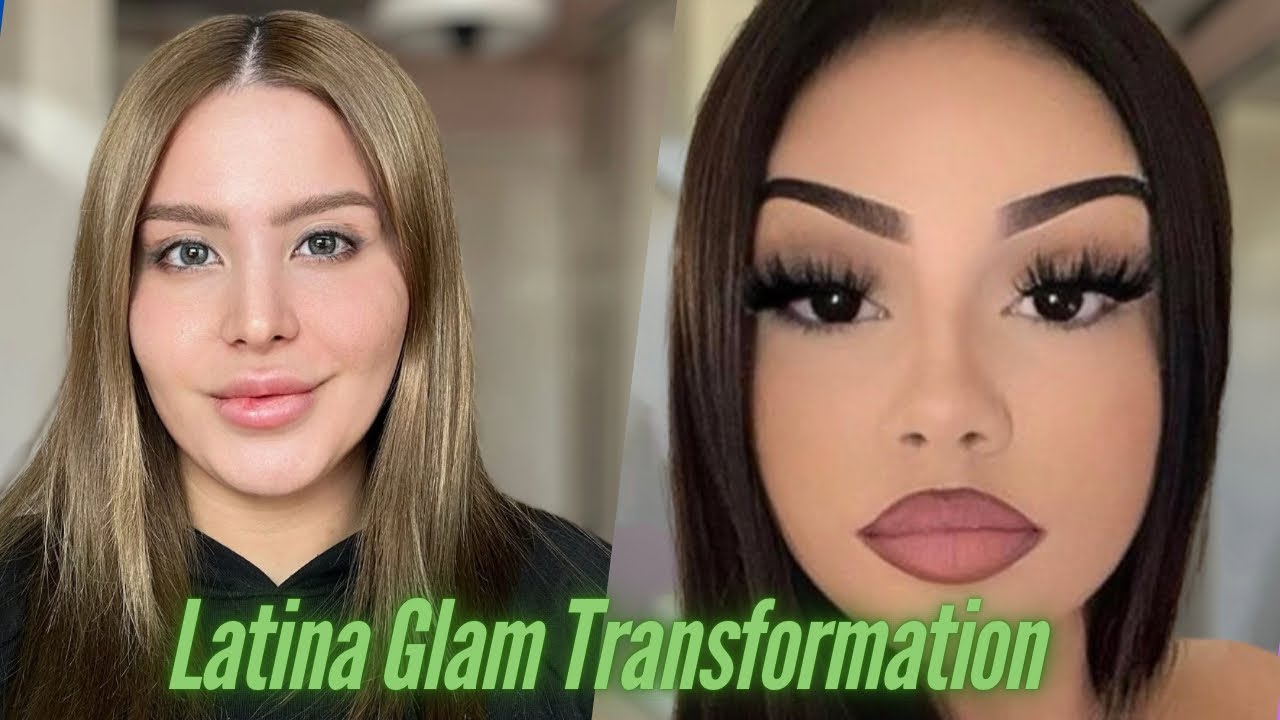 Latina Makeup Tutorial | Bold Full-Coverage Glow-Up Tutorial - YouTube