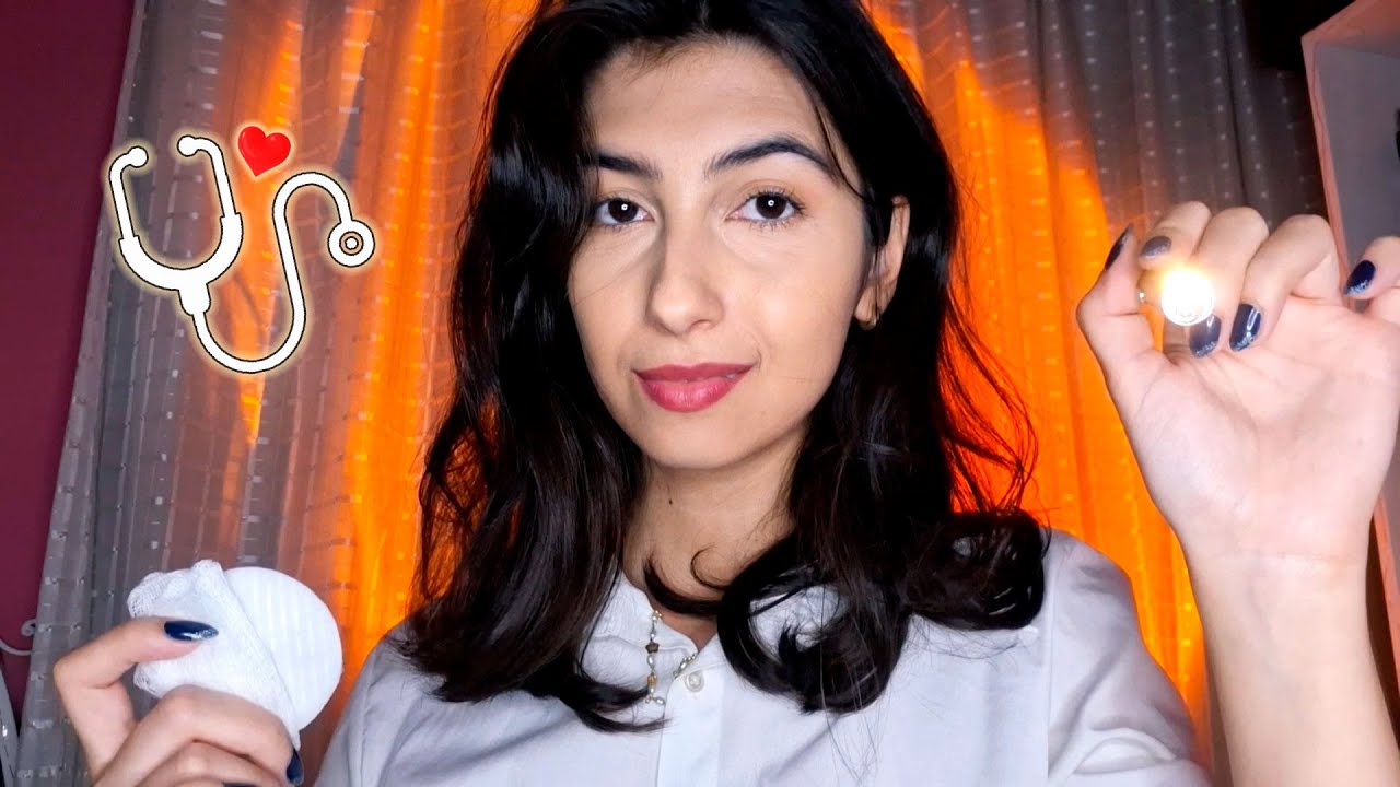 ASMR Enfermeira cuida dos seus ferimentos 🩺💊 - YouTube