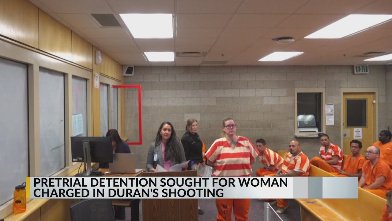 Prosecutors want woman charged in Duran's shooting to be held behind ...