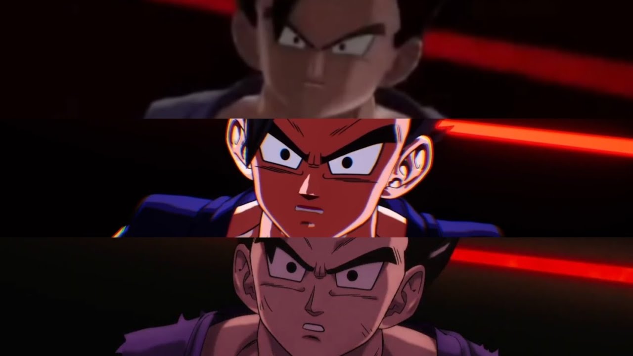 Gohan goes beast | Comparison - YouTube