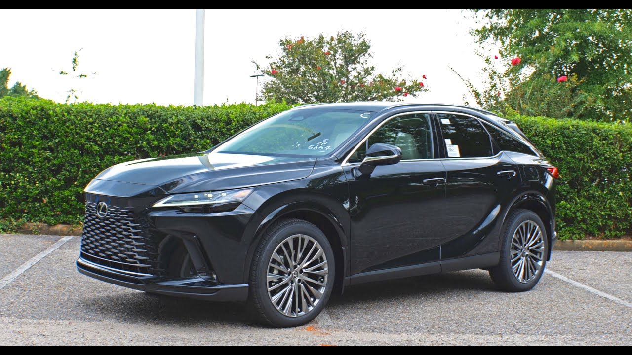 2024 LEXUS RX 450h+ LUXURY (PLUG-IN HYBRID) AWD CAVIAR MACADAMIA ...