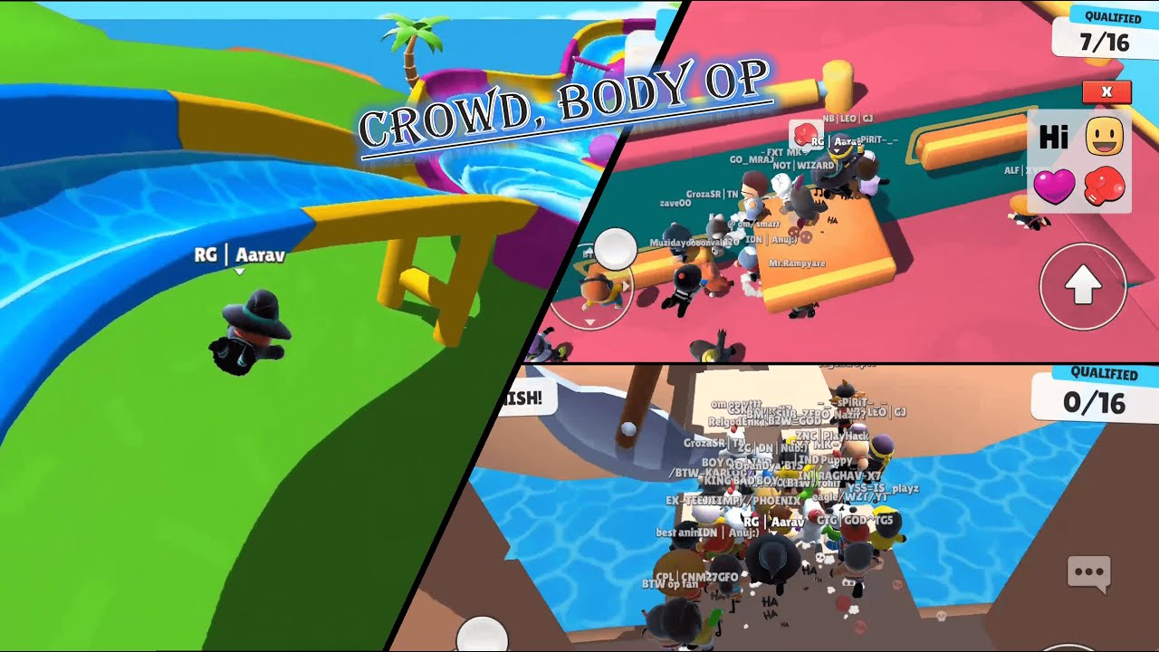 Crowd, Janta, Bheed, Body OP 🤣🤣 | Stumble Guys | Aarav Playz - YouTube