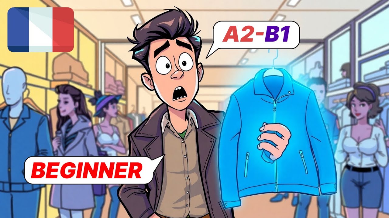 Learn Easy French Podcast | At the Shopping Mall Dialogues and ...