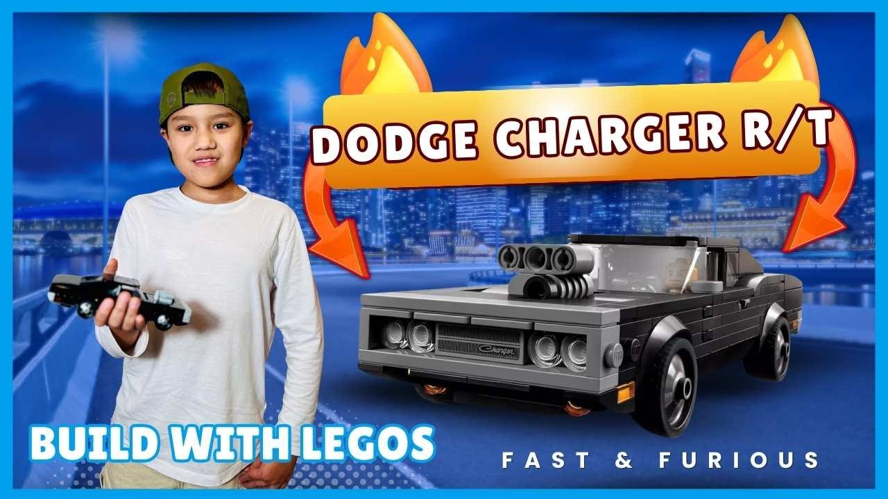 Best Lego Cars Dodge Charger R/T Lego Scale Models Speed Champions ...