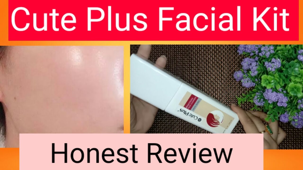 Cute plus facial kit||Results||Price and review||Honest review and ...