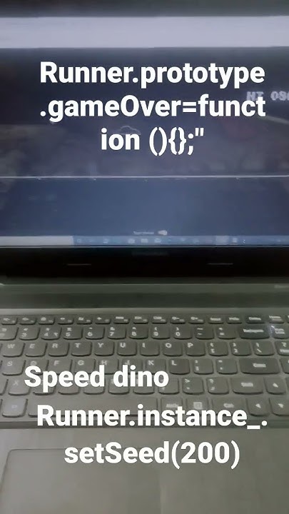 Chrome Dino Hack Hackergameplay Youtube