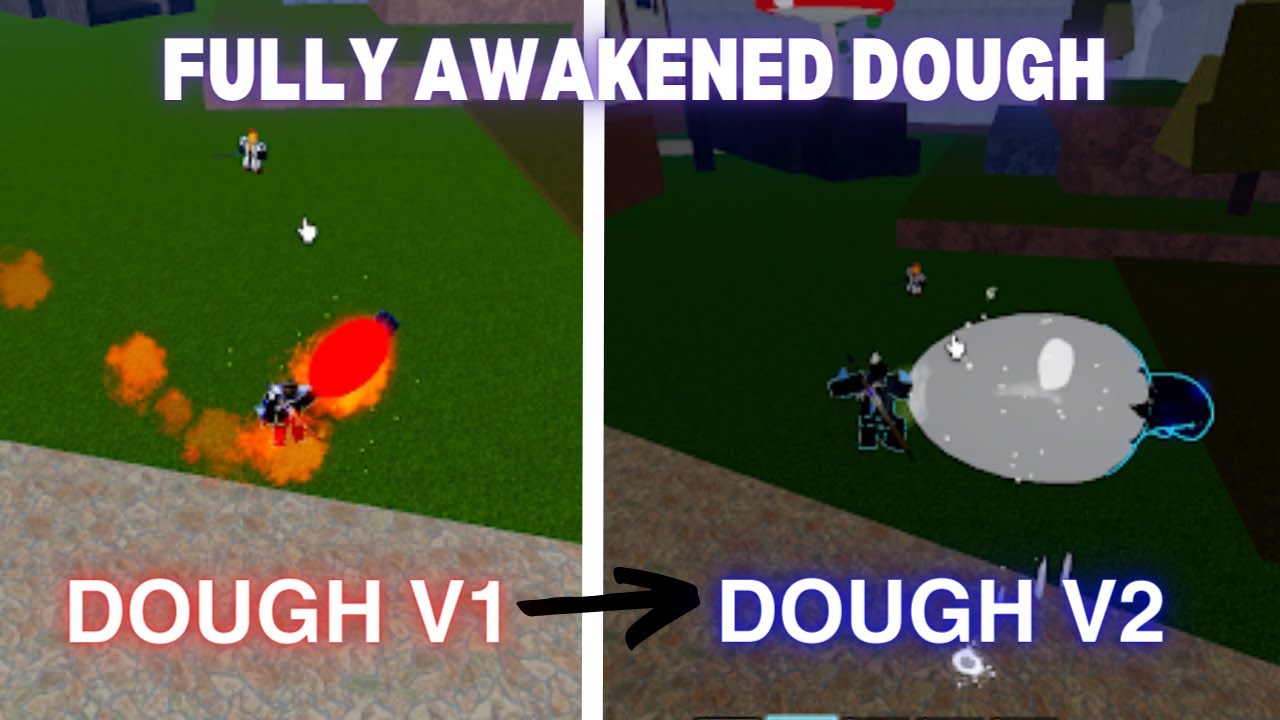 I Fully Awakened Dough to V2 | Blox Fruits - YouTube