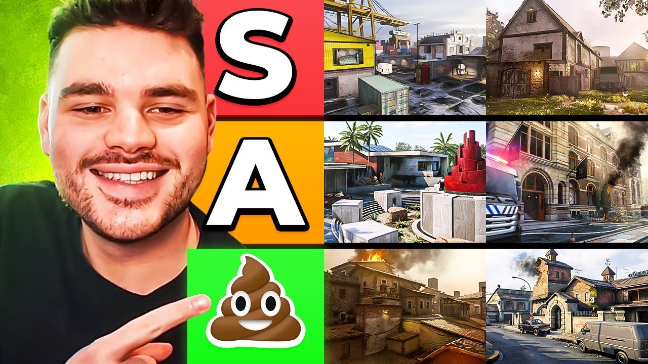 RANKING ALL *CDL ERA* COMPETITIVE MAPS - YouTube