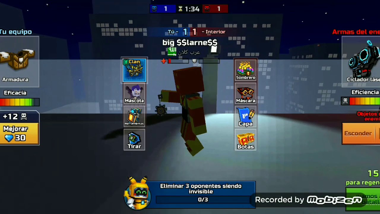 Probando el yoyo / pixel gun 3d / - YouTube