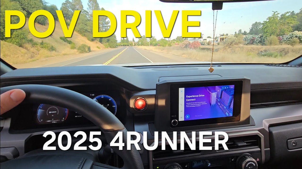 2025 Toyota 4Runner – Real POV Driving Experience - YouTube