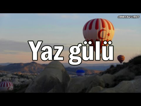 İrem Derici - Yaz Gülü (Sözleri/Lyrics) Akustik
