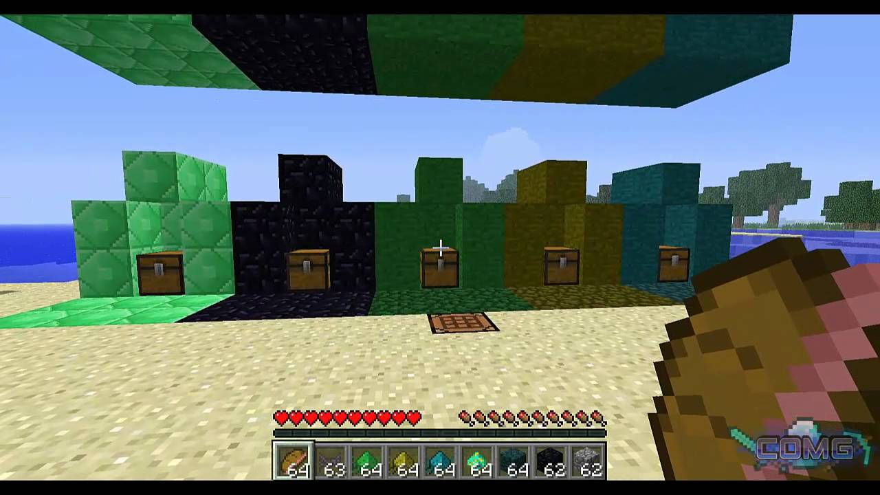 Minecraft: PCSF OverHaul Mod - Colored Blocks! - YouTube