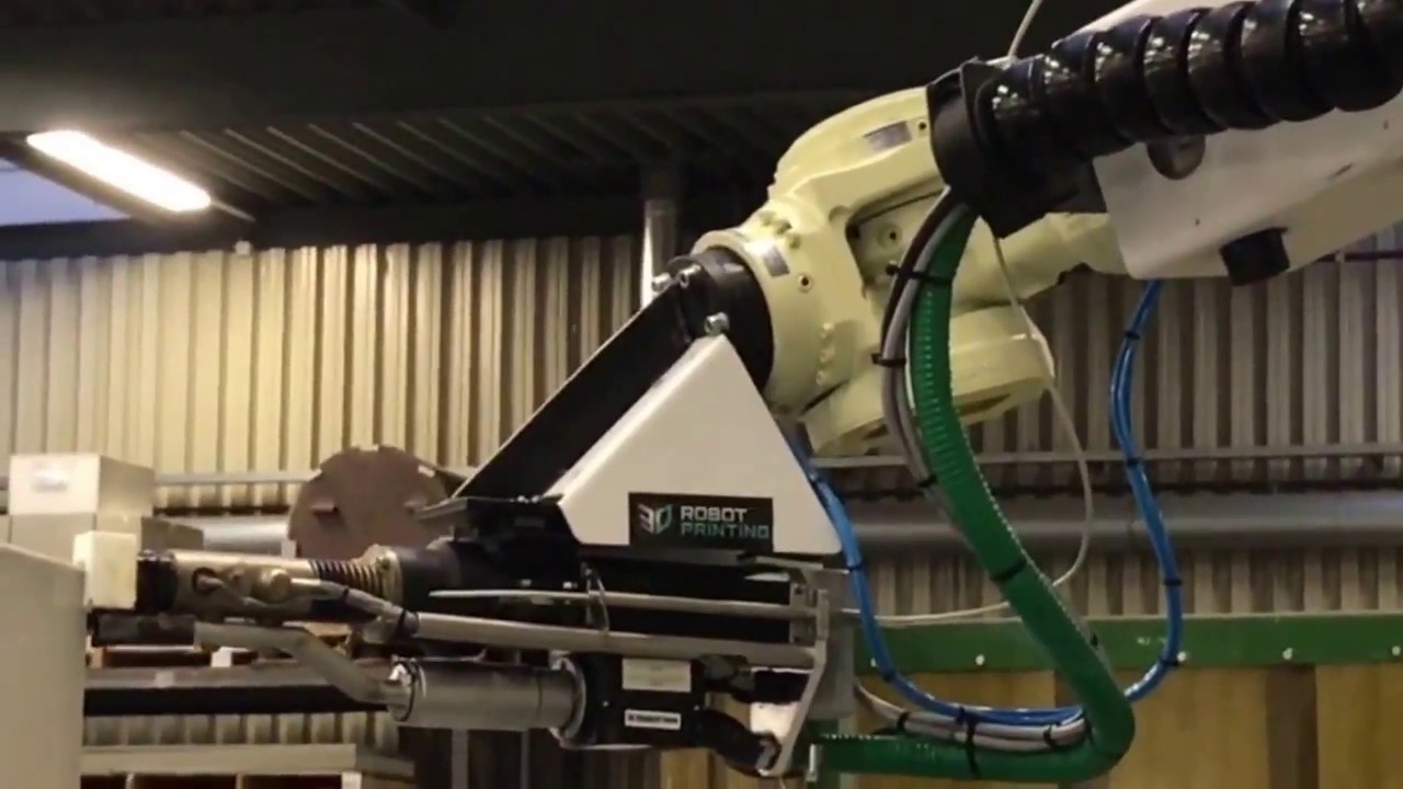 V8.4 Dohle robot 08 lasextruder op Robot om PP kunststoffen te lassen ...