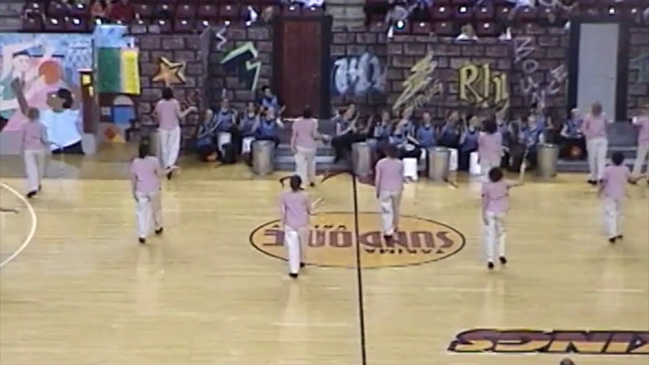 MVHS Dance Team Prop Production routine: Stomp the Streets (2003) - YouTube