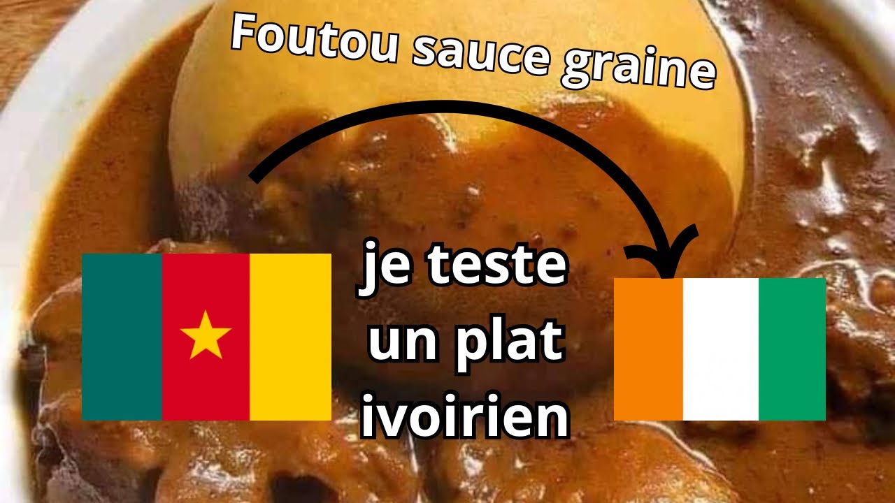 Une Camerounaise cuisine le plat symbolique de la Côte-d’Ivoire ...