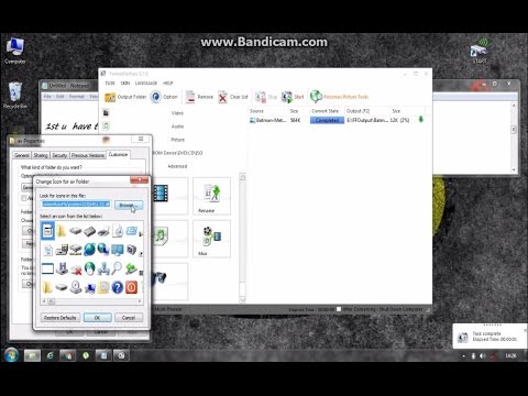 How to Convert any image into icon (.ico) using Format Factory So Easy ...