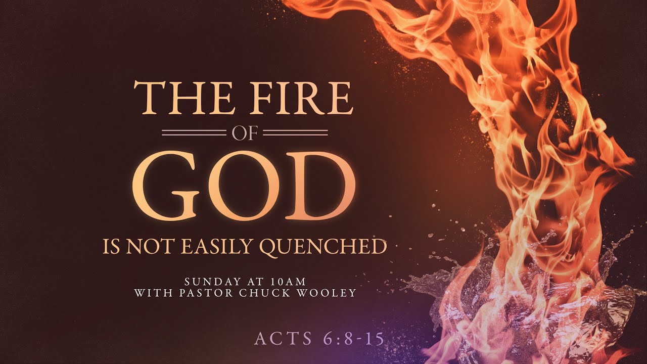 Sunday, June 25th at 10am - "The Fire of God is Not Easily Quenched ...