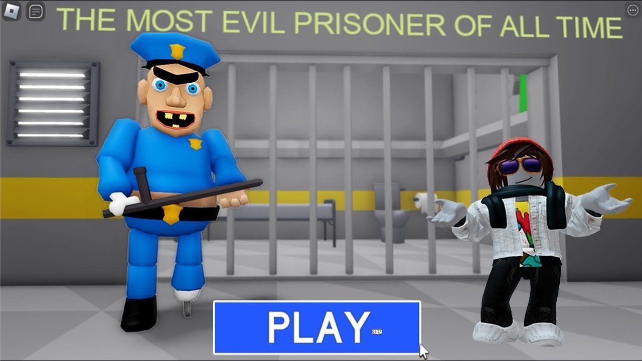 Roblox TERRY PRISON BREAKOUT! Scary Obby WALKTHROUGH Speedrun #roblox # ...