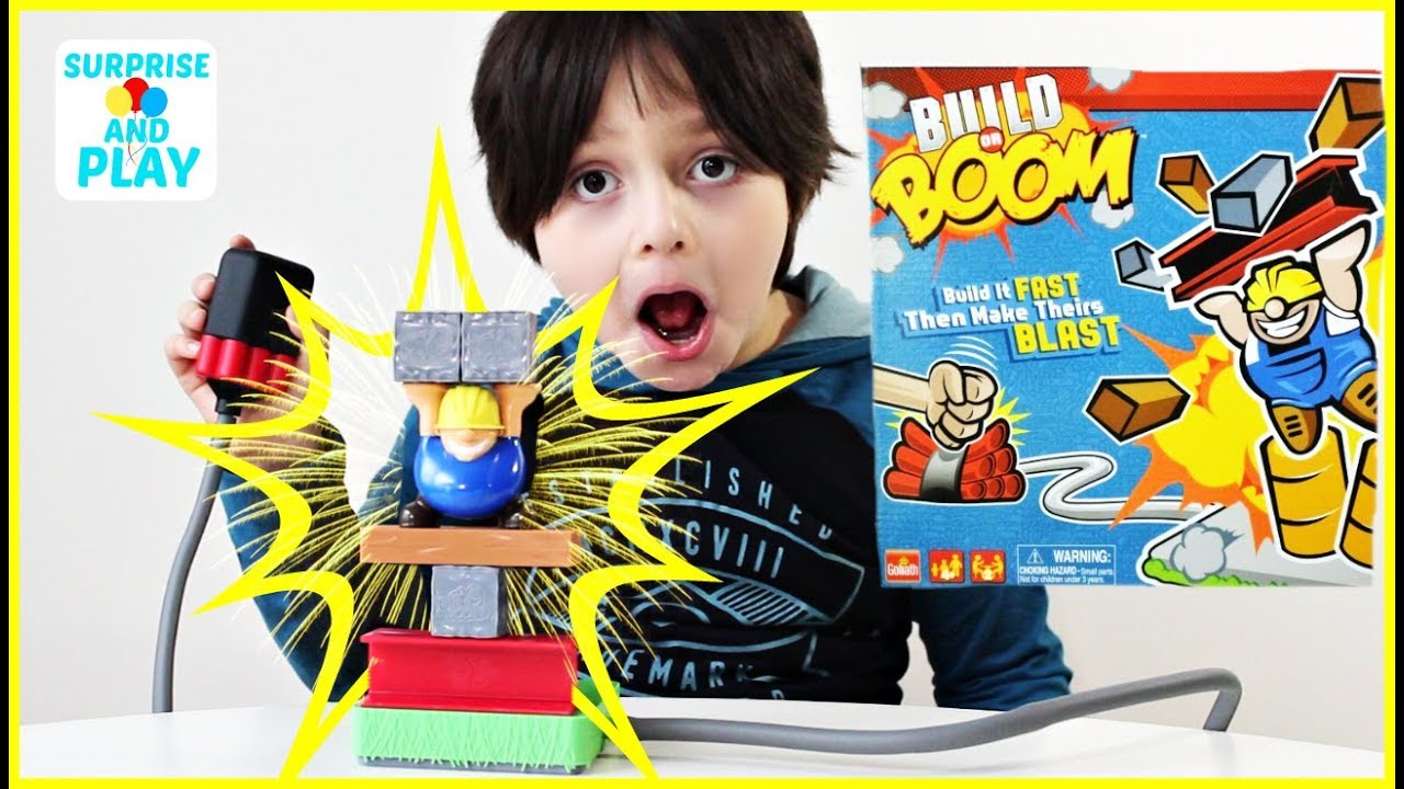 Build or Boom Game Unboxing and Playthru - YouTube