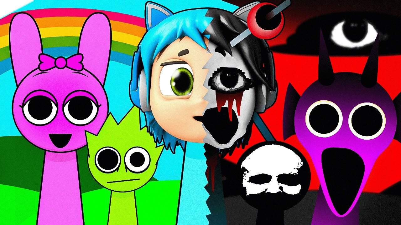 SPRUNKI: ERA PRA SER UM JOGO FELIZ??? NÃO FOI O QUE ACONTECEU! 😱 ...