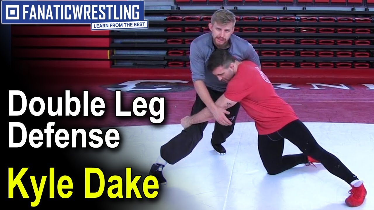 Double Leg Defense by Kyle Dake - YouTube