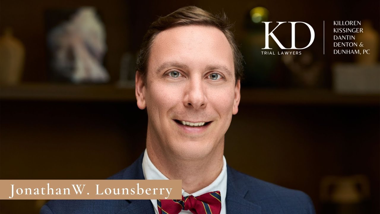 Attorney Jonathan W. Lounsberry - YouTube
