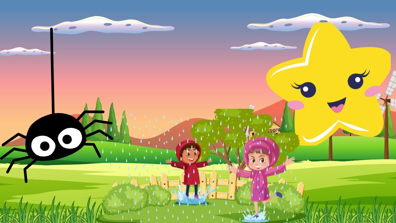 Itsy Bitsy spider| Rain Rain Go away| Twinkle Twinkle little star Kids ...