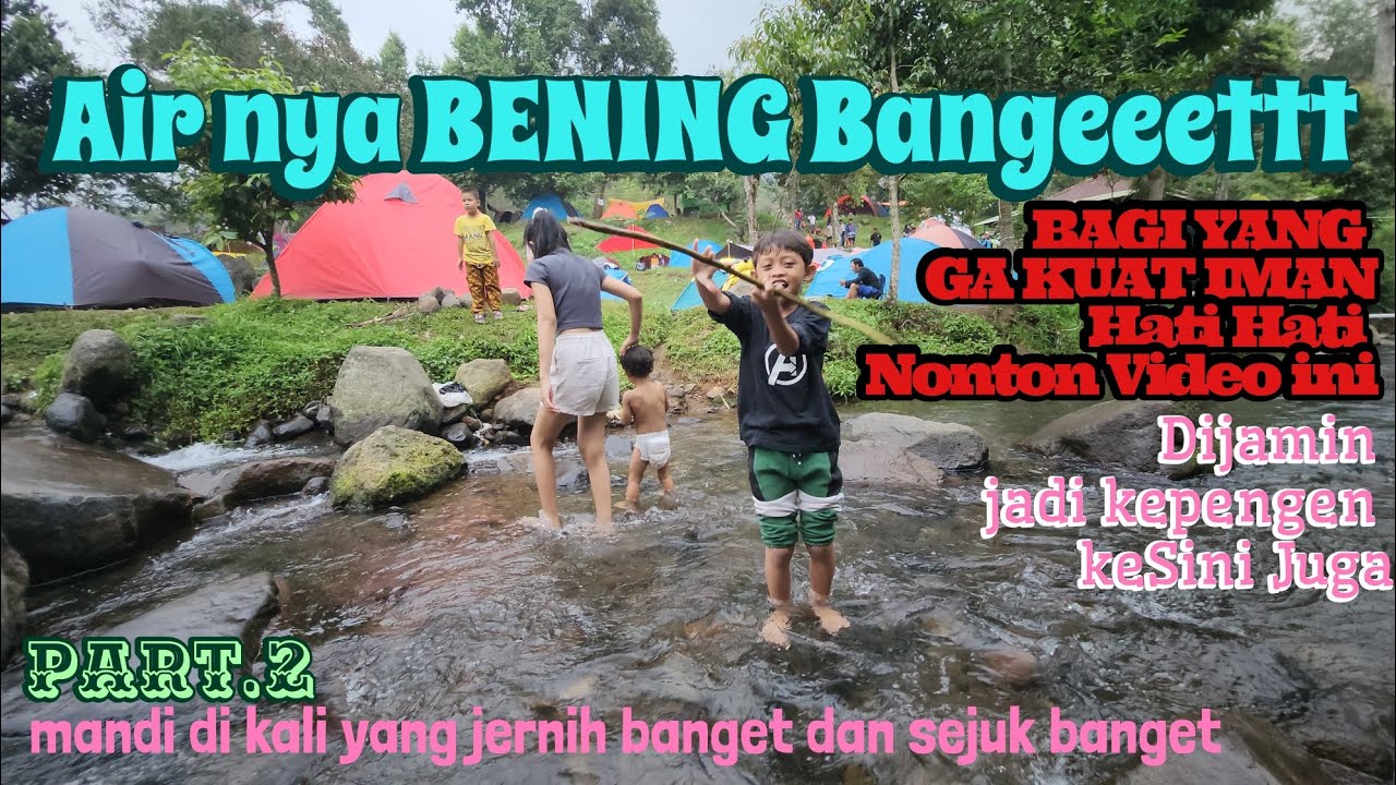 Mandi Di Kali Paling Bening Youtube