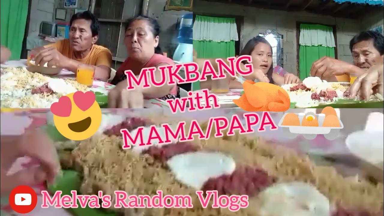 MUKBANG with MAMA/PAPA - YouTube