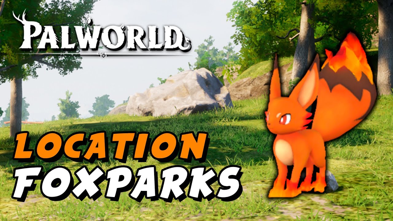 Palworld - Foxparks Location (Paldeck No. 5) - YouTube