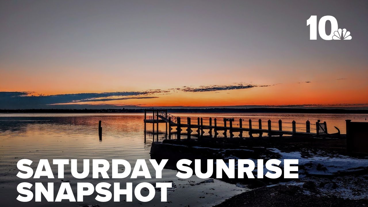Saturday Sunrise Snapshot - YouTube