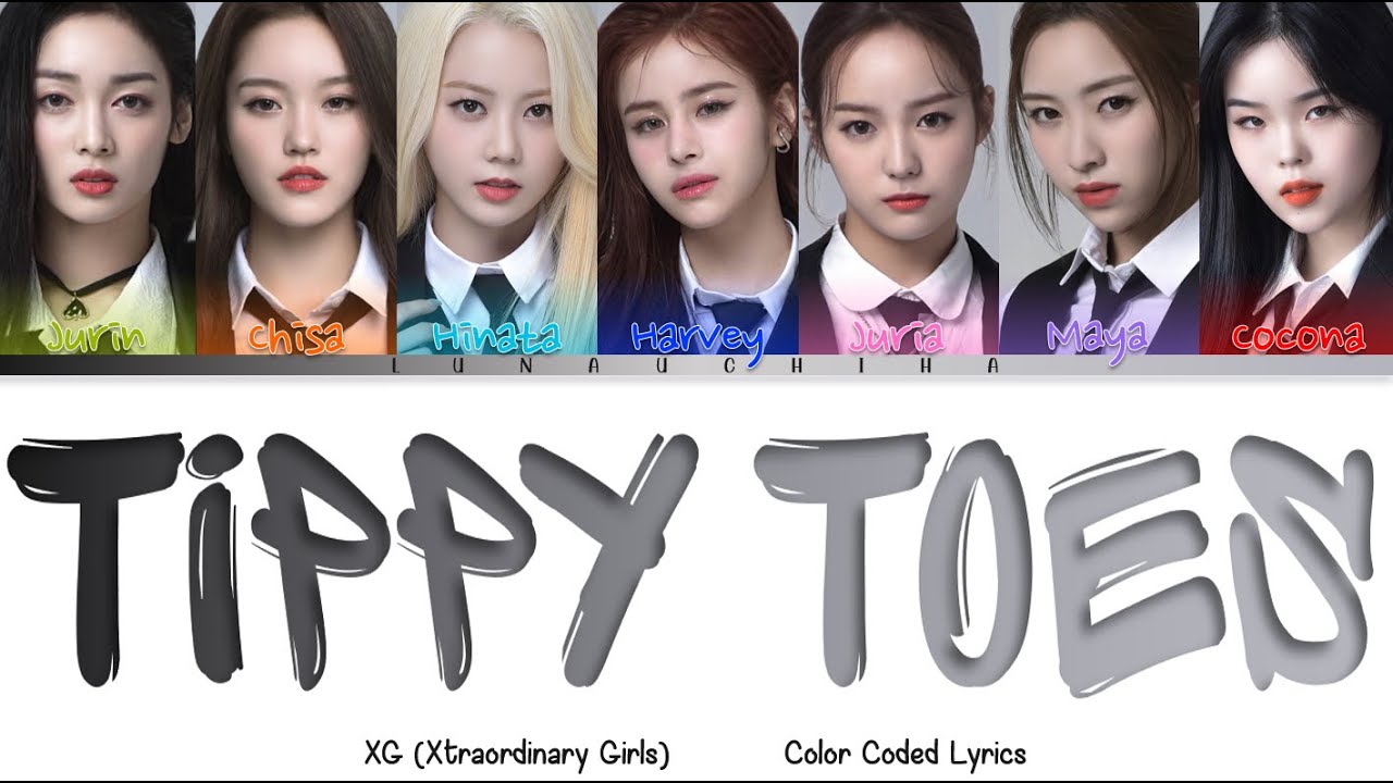 XG - Tippy Toes (Color Coded Lyrics Eng) - YouTube