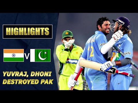 Yuvraj & Dhoni Completely Destroyed Pakistan To Seal A Victory | Sreesanth Breaks Pakistan Top Order