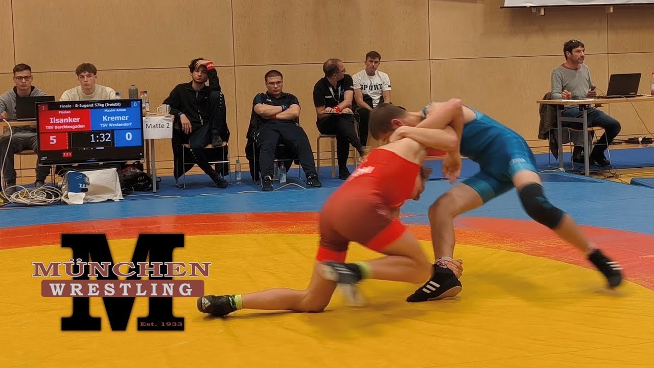 Wrestling Munich Kids Open 2024 (U14) 57kg Gold | FS | ILSANKER vs ...