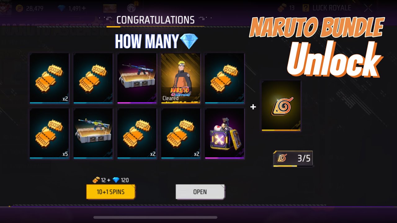 NARUTO TOKEN TOWER EVENT || NARUTO BUNDLE UNLOCK || NEW EVENT TODAY ...