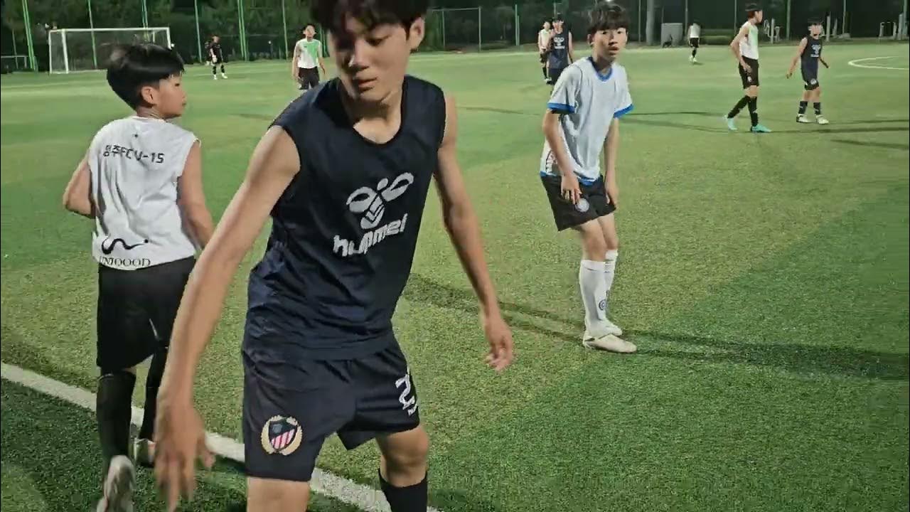 2학년 친선경기 (후반전) 청주직지FC U-15 2 : 4 세종SA U-15 2024-06-11 흥덕구장 - YouTube